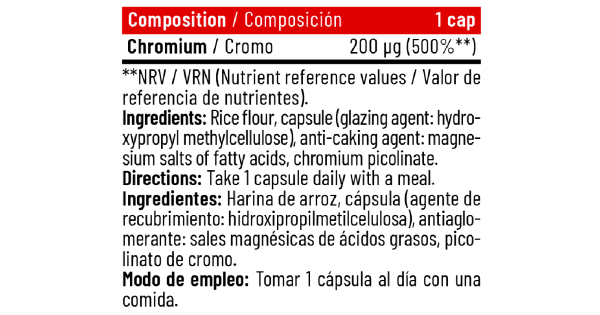 Ultra Chromium Picolinate регулира кръвната захар и апетита